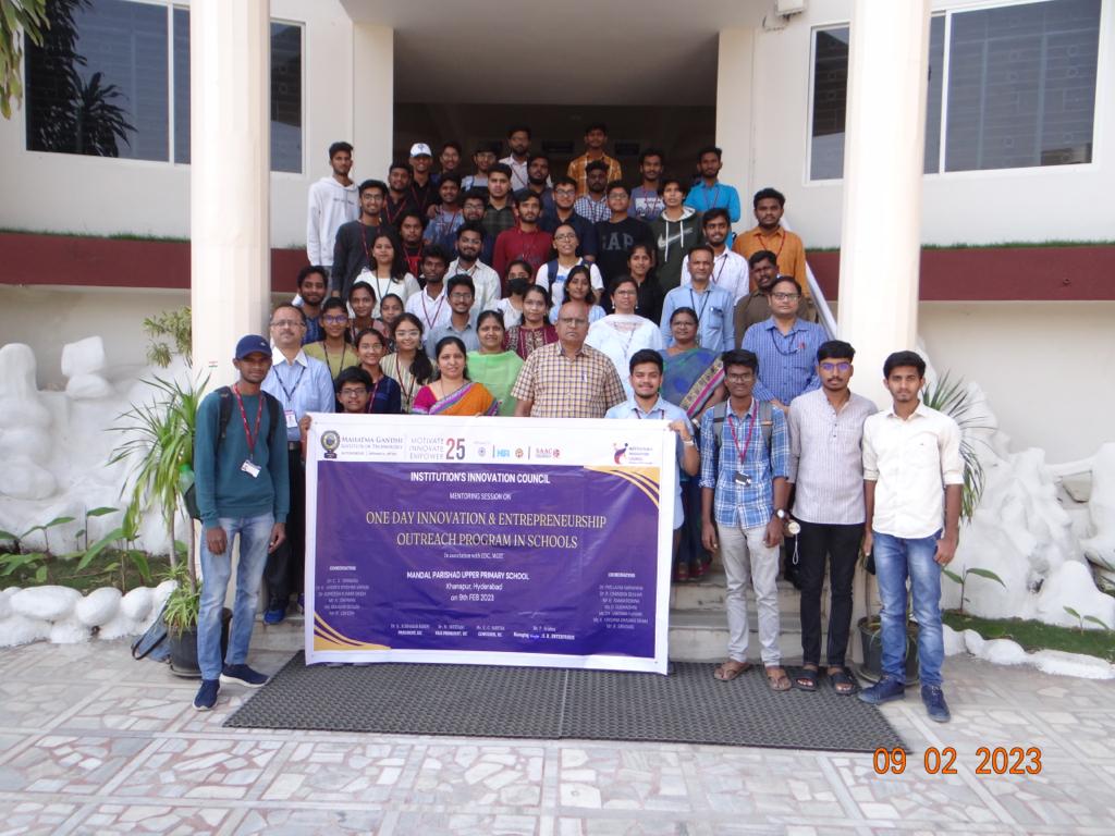 "Successful One Day Innovation and Entrepreneurship Outreach Program in ...