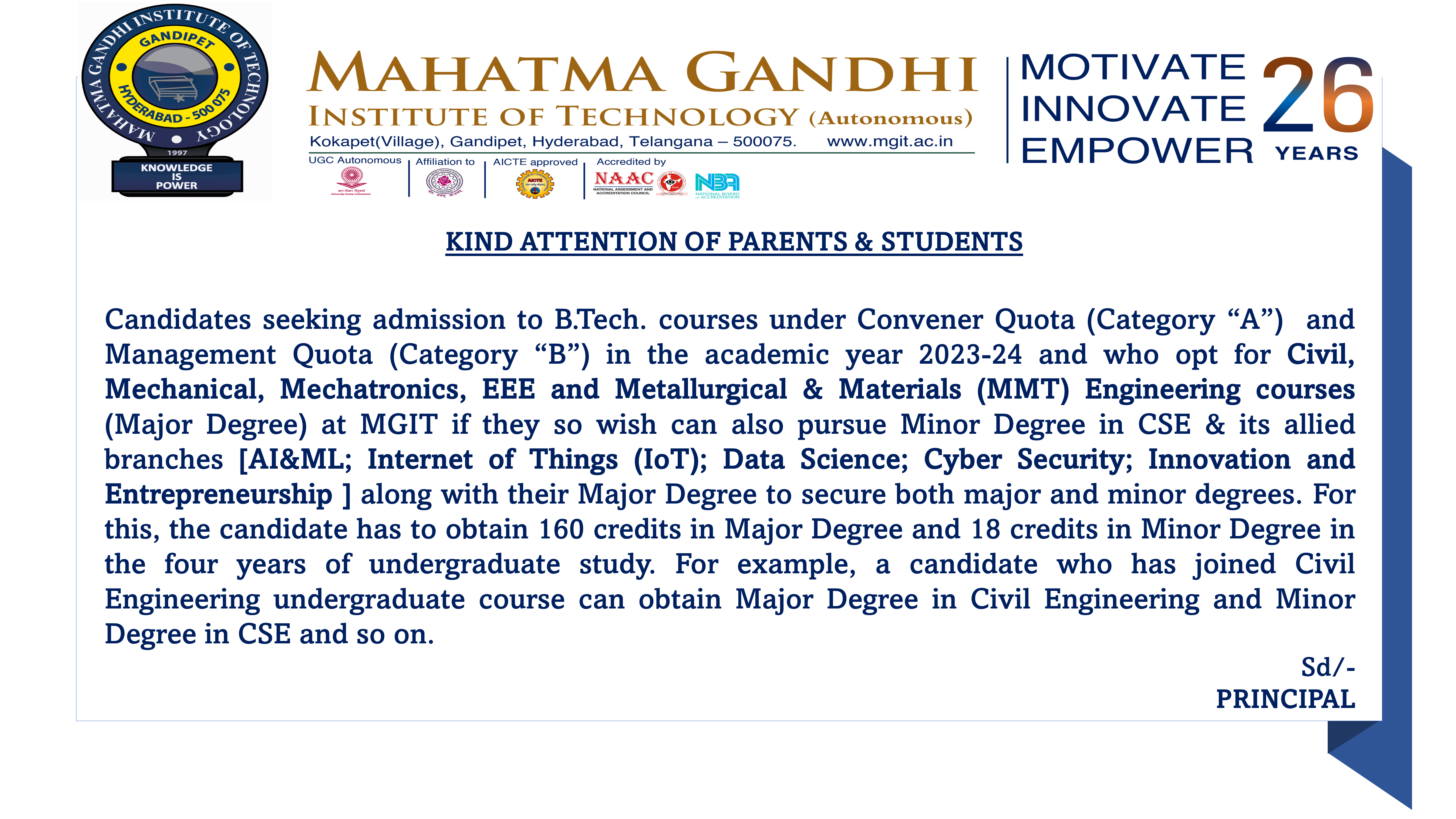 MGIT - Knowledge is Power