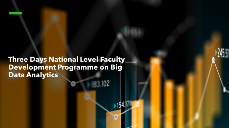 Three Days National Level Faculty Development Programme (Offline Mode ...